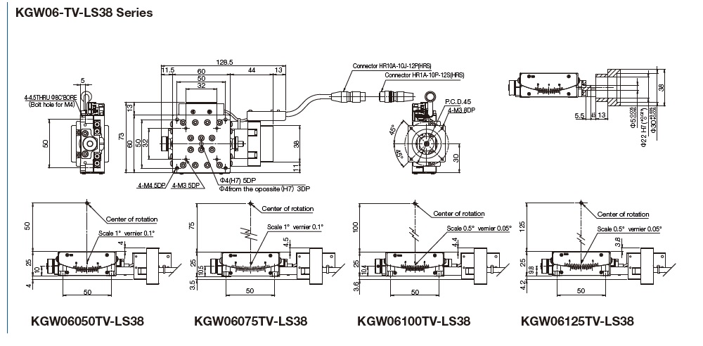 KGW06075MV-RS38-3 | SURUGA SEIKI Co., Ltd.
